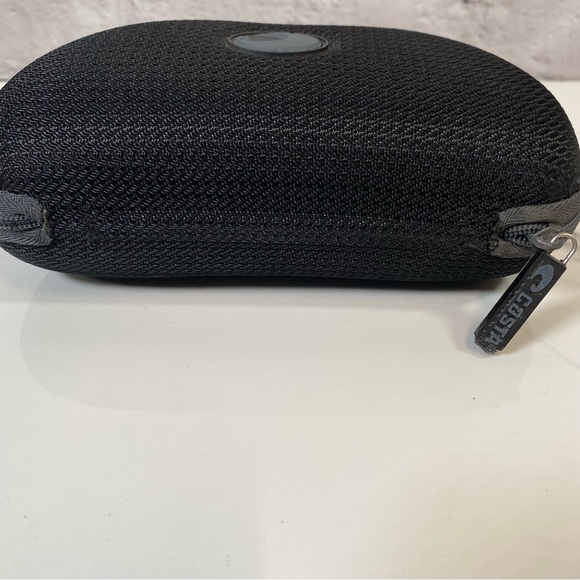 Costa | Accessories | Costa Del Mar Sunglass Case Black Gray Logo Hard ...